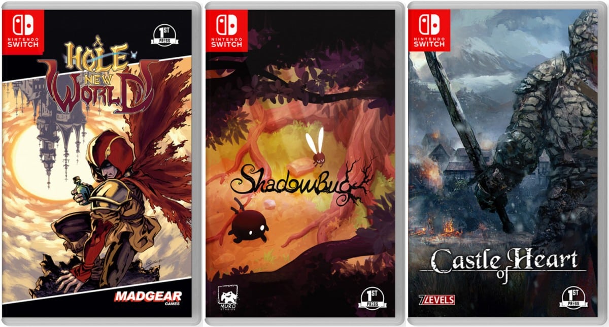 First Press Games Triple Pre-Order Set Nintendo Switch - LGN