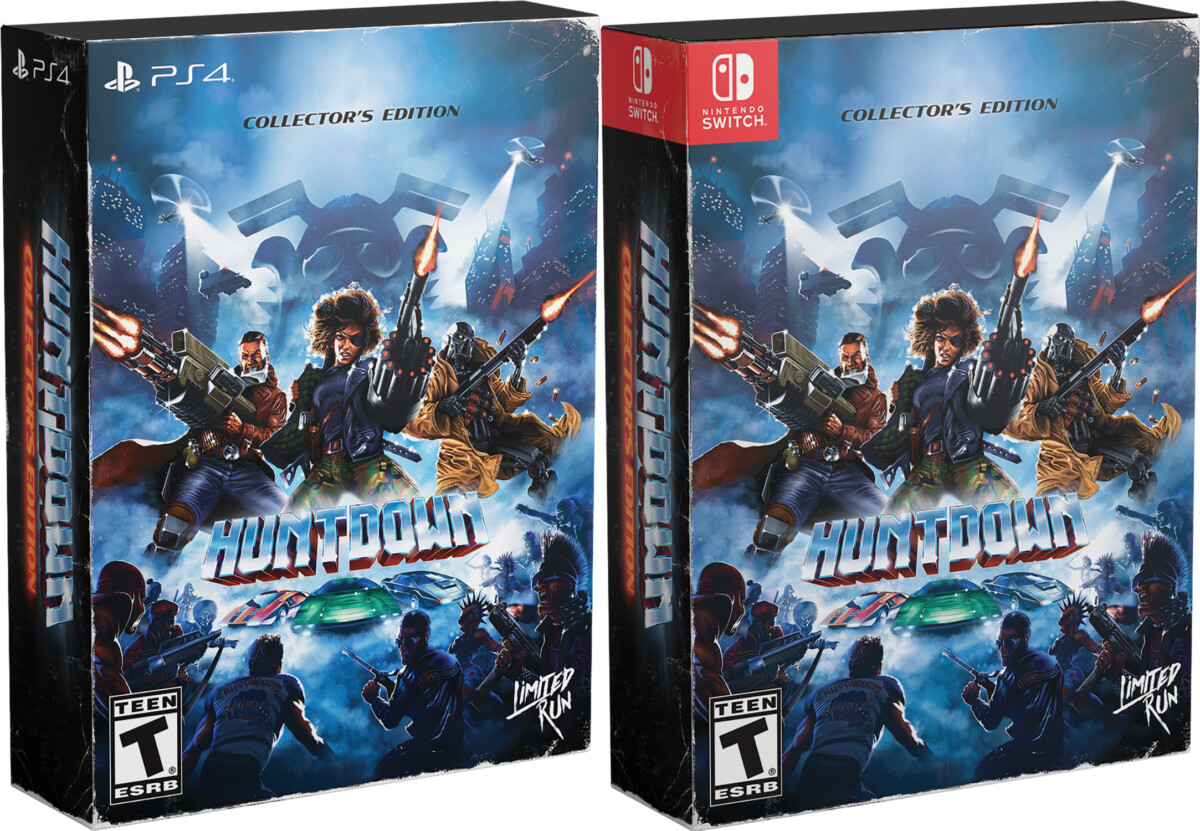 Huntdown [Collector's Edition] | PlayStation 4 & Nintendo Switch - LGN