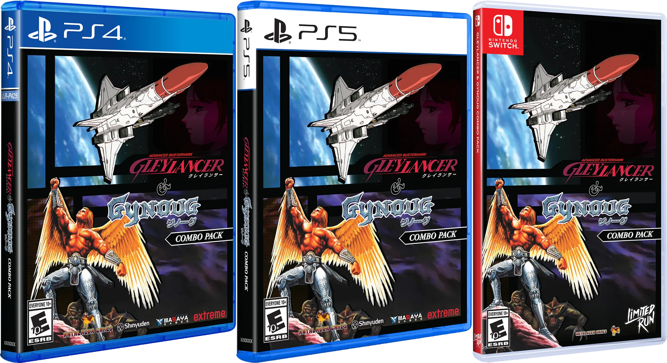 Gleylancer & Gynoug Combo Pack | PS4/5 & Nintendo Switch