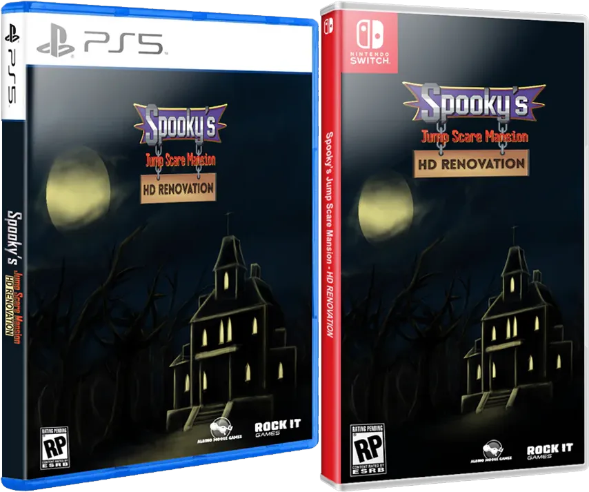 Spooky's Jump Scare Mansion: HD Renovation | PS4 & Switch