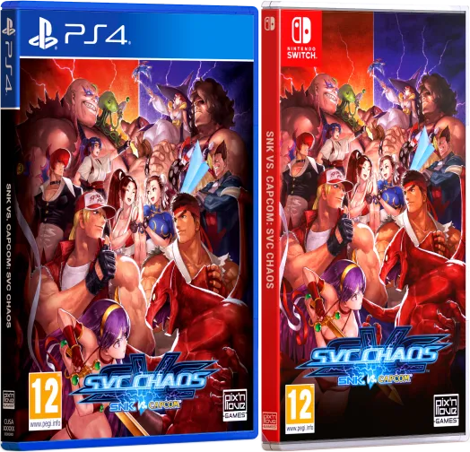 SNK vs Capcom: SVC Chaos | PlayStation4 & Nintendo Switch - Limited ...