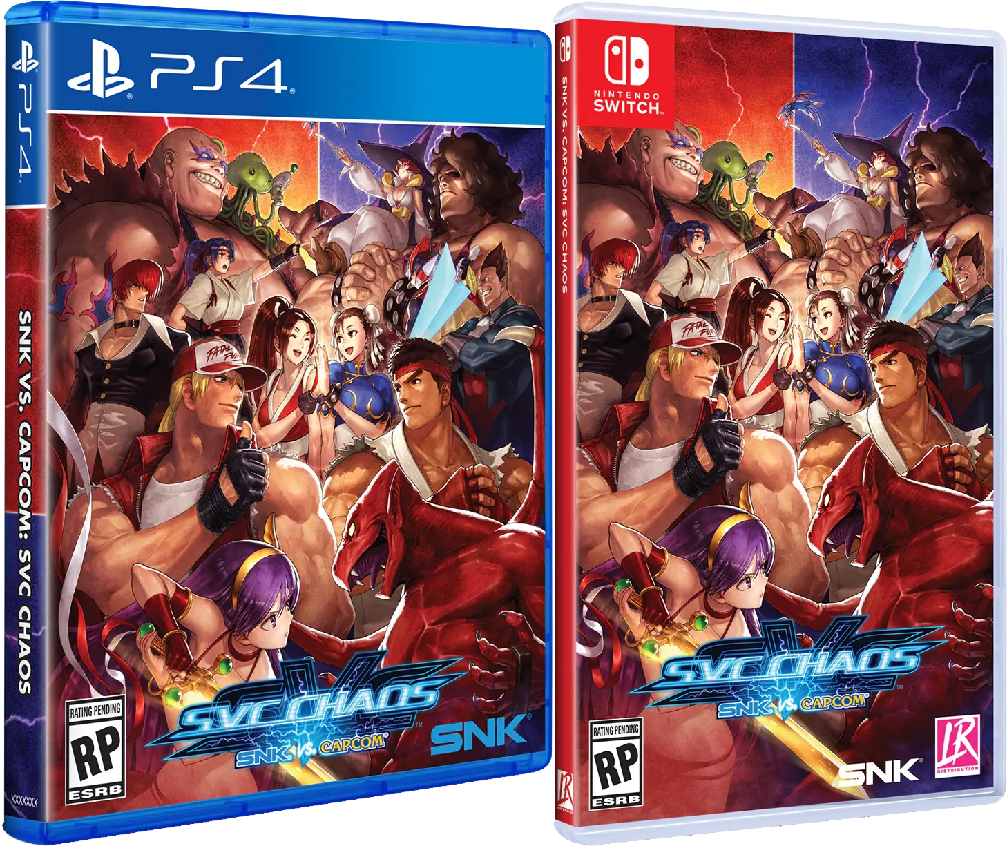 SNK vs Capcom: SVC Chaos [ESRB] | PS4 & Nintendo Switch