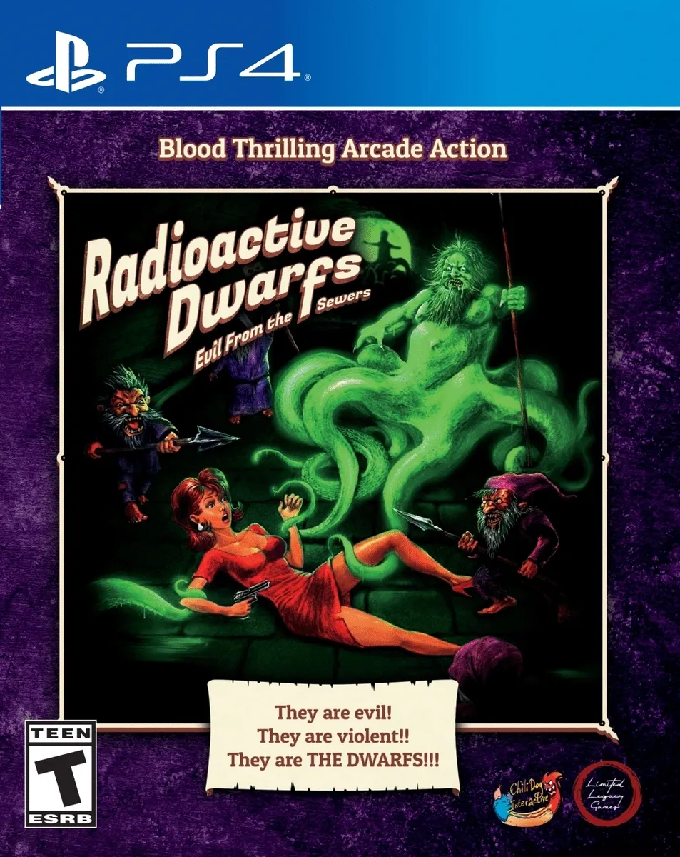 Radioactive Dwarfs: Evil from the Sewers | PlayStation 4 - Limited Game ...