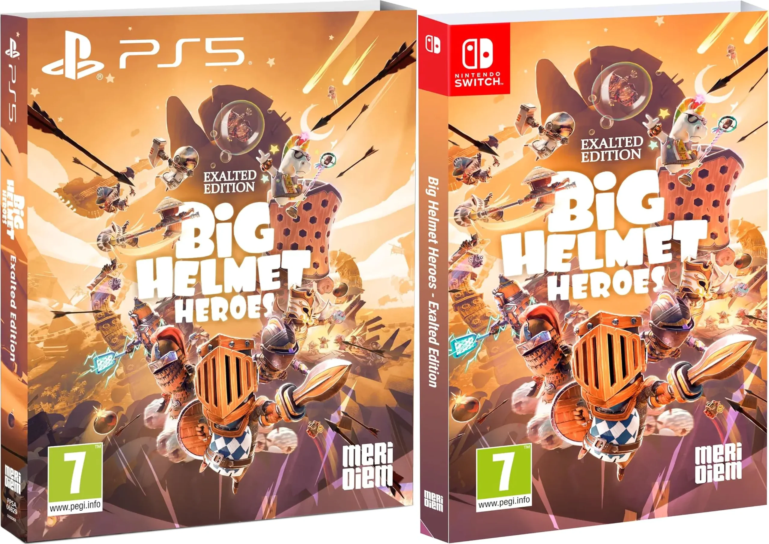 Big Helmet Heroes [Exalted Edition] | PS5 & Nintendo Switch