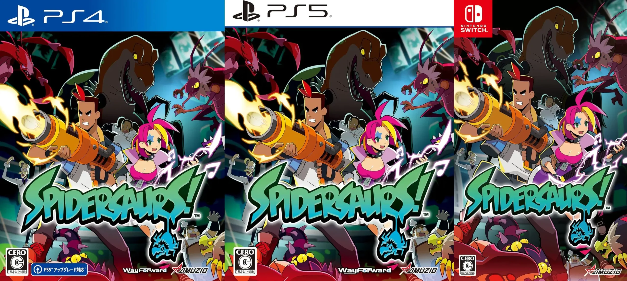 Spidersaurs [Asia] | PlayStation 4/5 & Nintendo Switch - Limited Game News