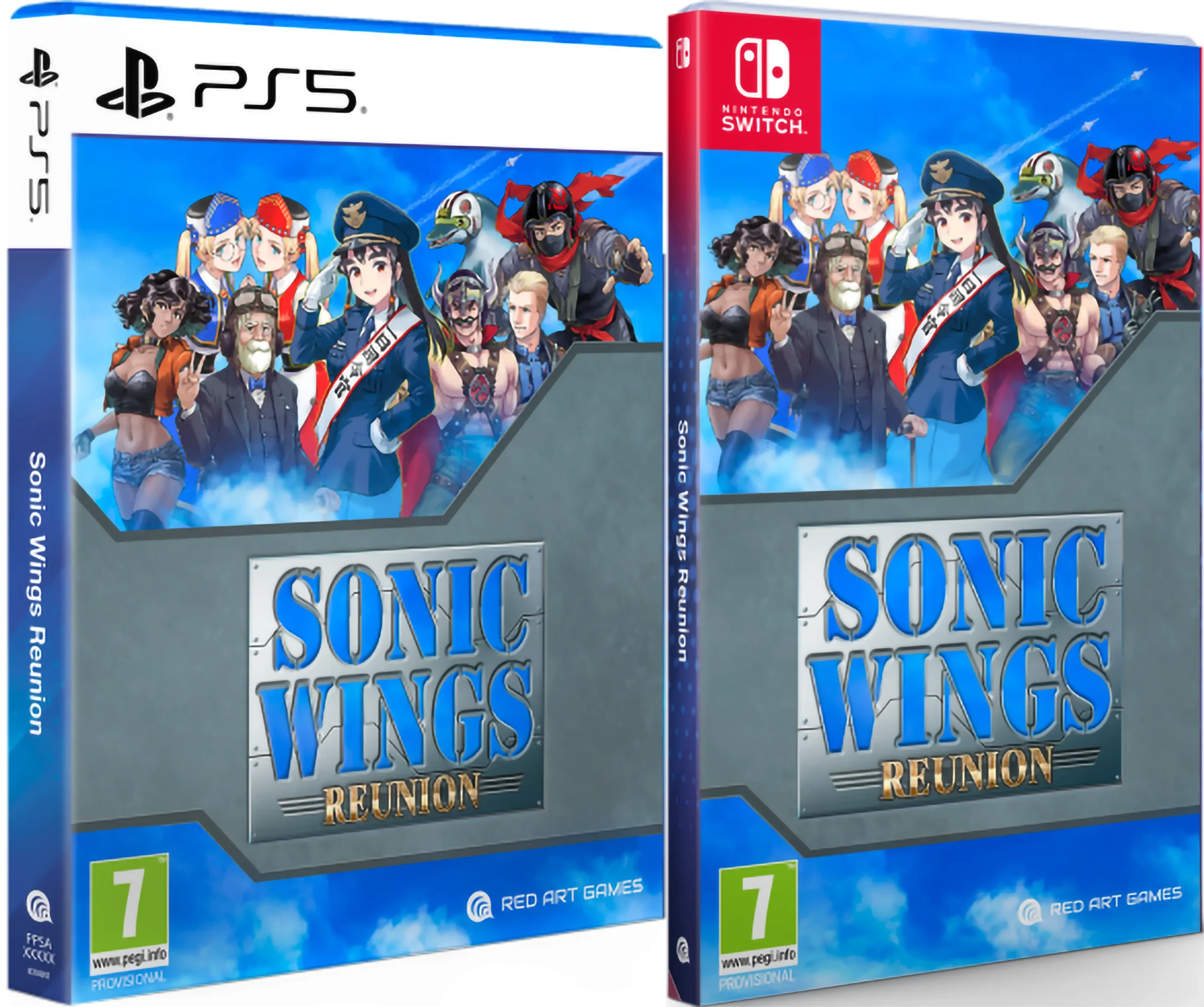 Sonic Wings Reunion [PEGI] | PlayStation 5 & Nintendo Switch - Limited ...