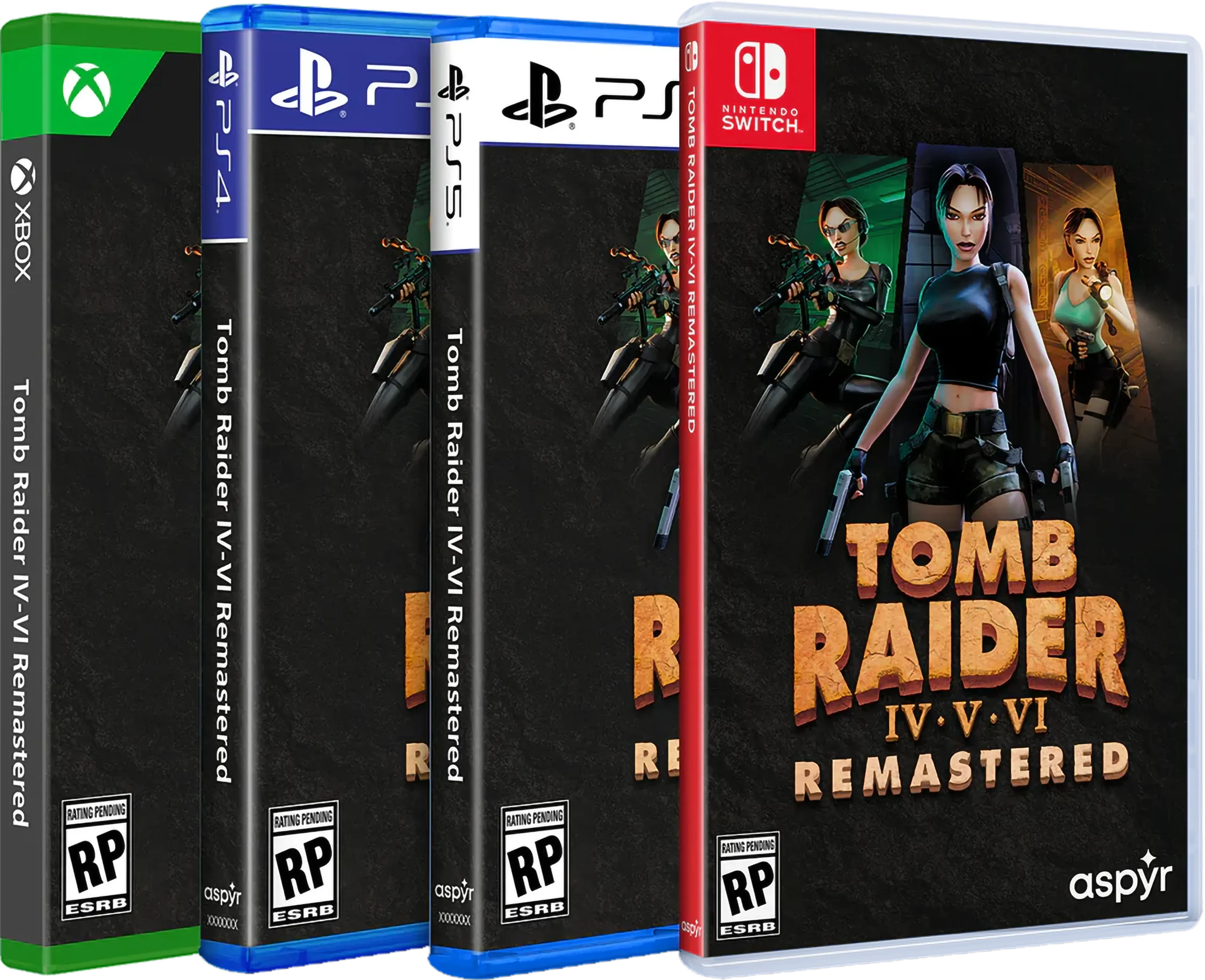 Tomb Raider IV-VI Remastered | PS4 & PS5 & Switch & Xbox One